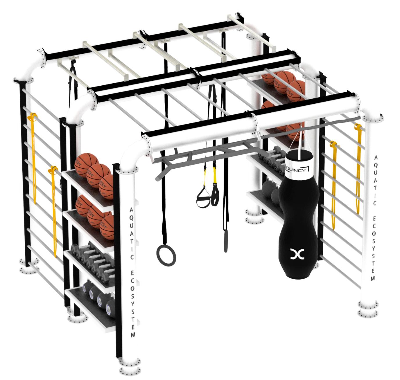 Aquatic Ecosystem Functional Bridge Double 100 In - Quincy Sport