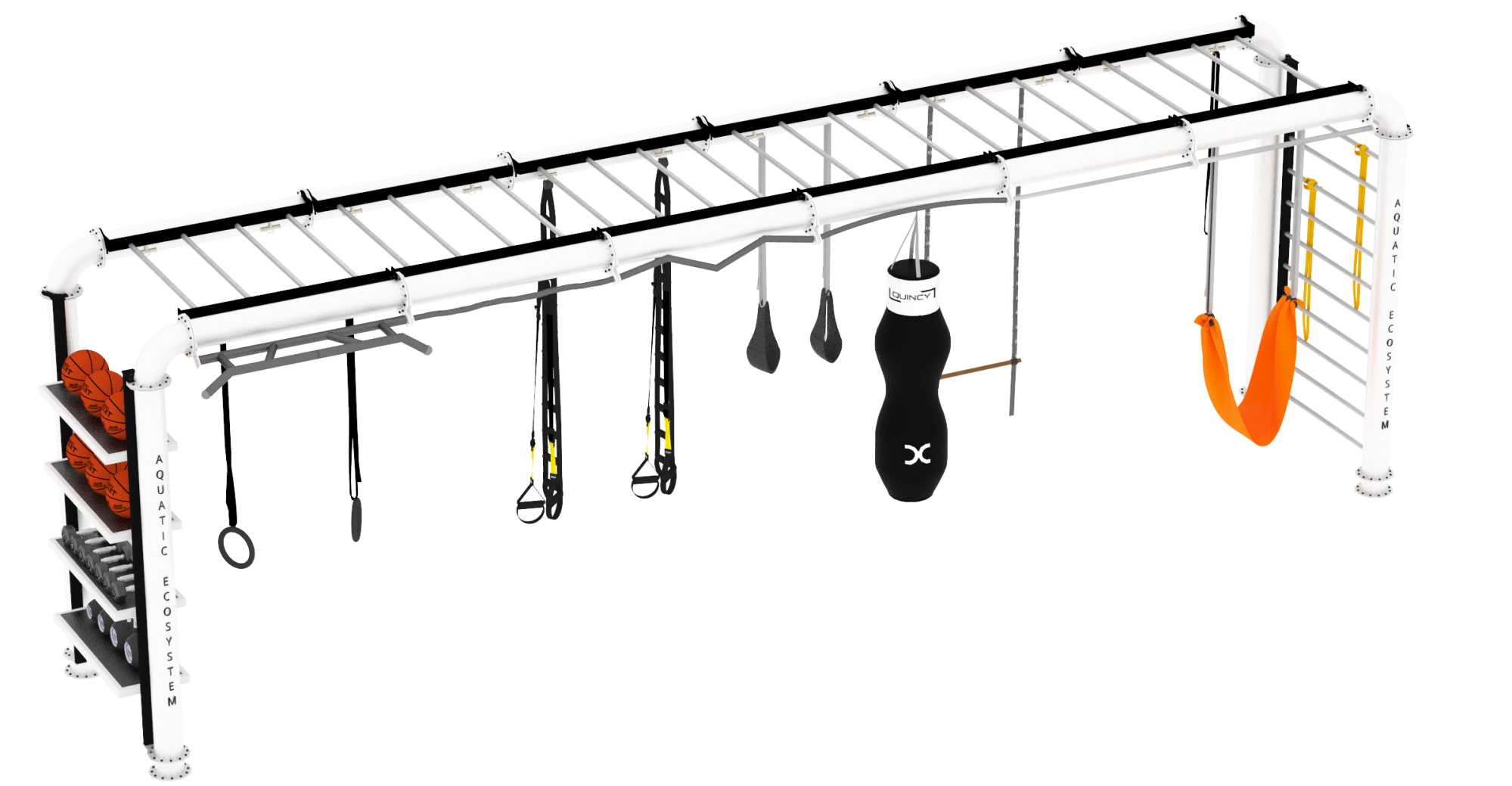 Aquatic Ecosystem Functional Bridge Single 300 In - Quincy Sport