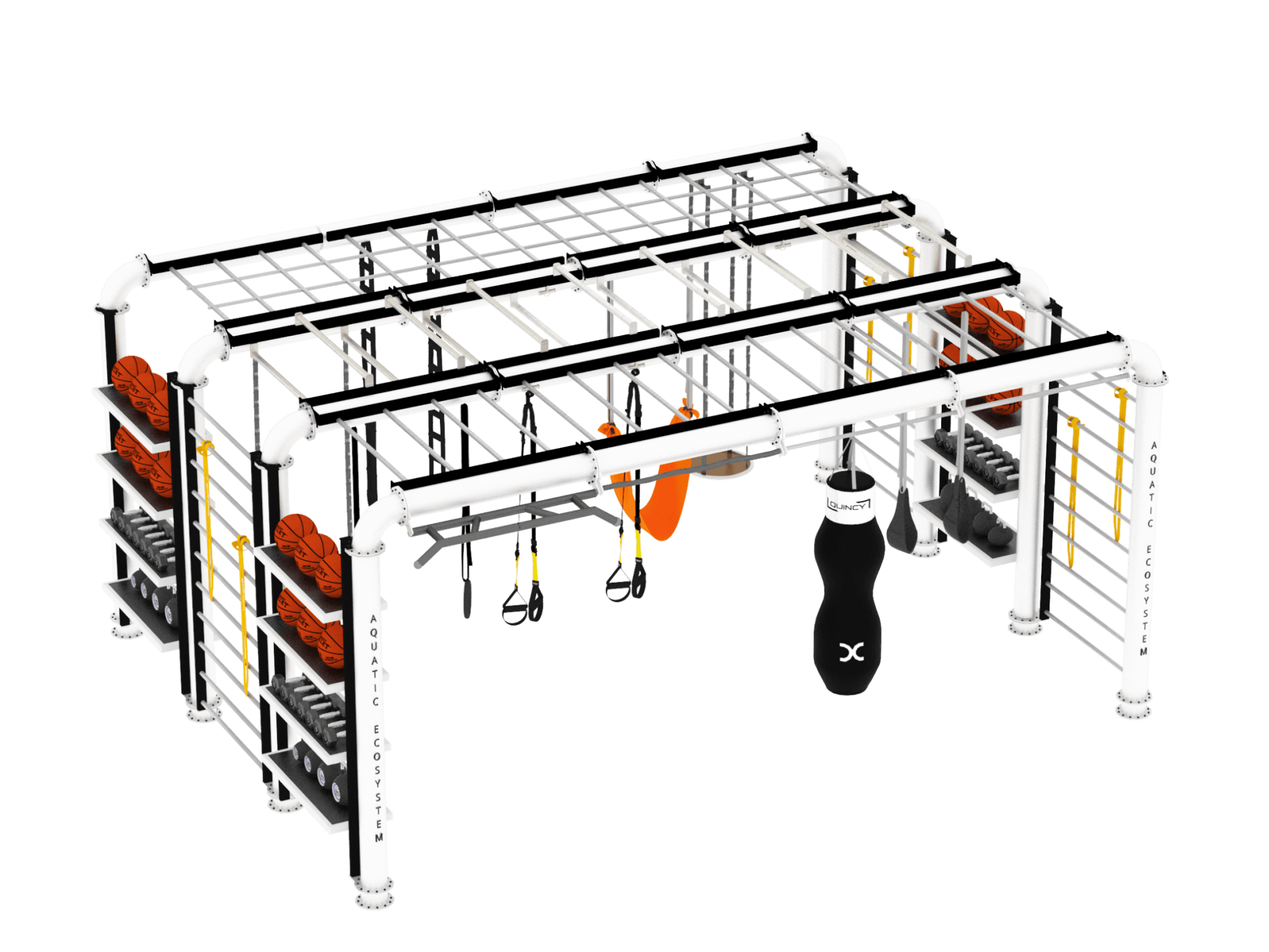 Aquatic Ecosystem Functional Bridge Triple 200 In - Quincy Sport